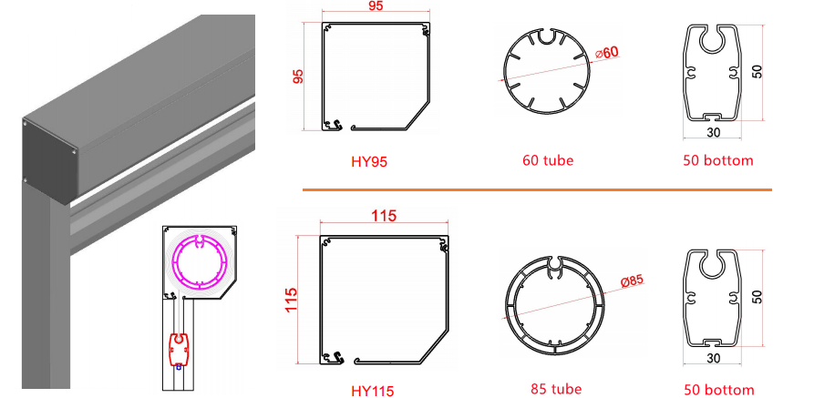 Outdoor Motorized Windproof Zipscreen - DS SHADING